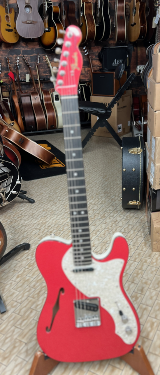 FENDER TELE THINLINE EBY FIESTA RED